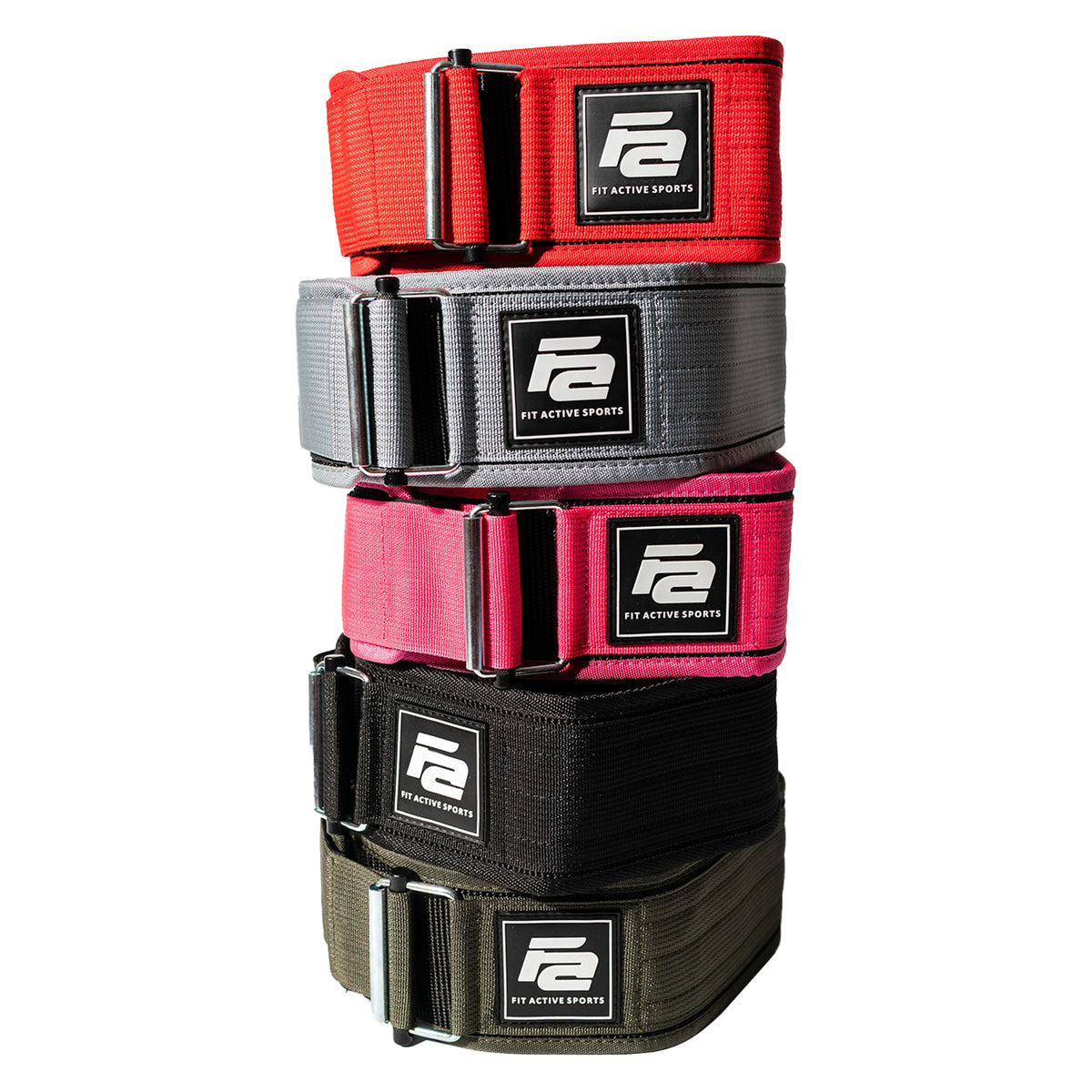 Quick Locking Easy Release Weight Lifting Belt - Black – Fit Active Sports