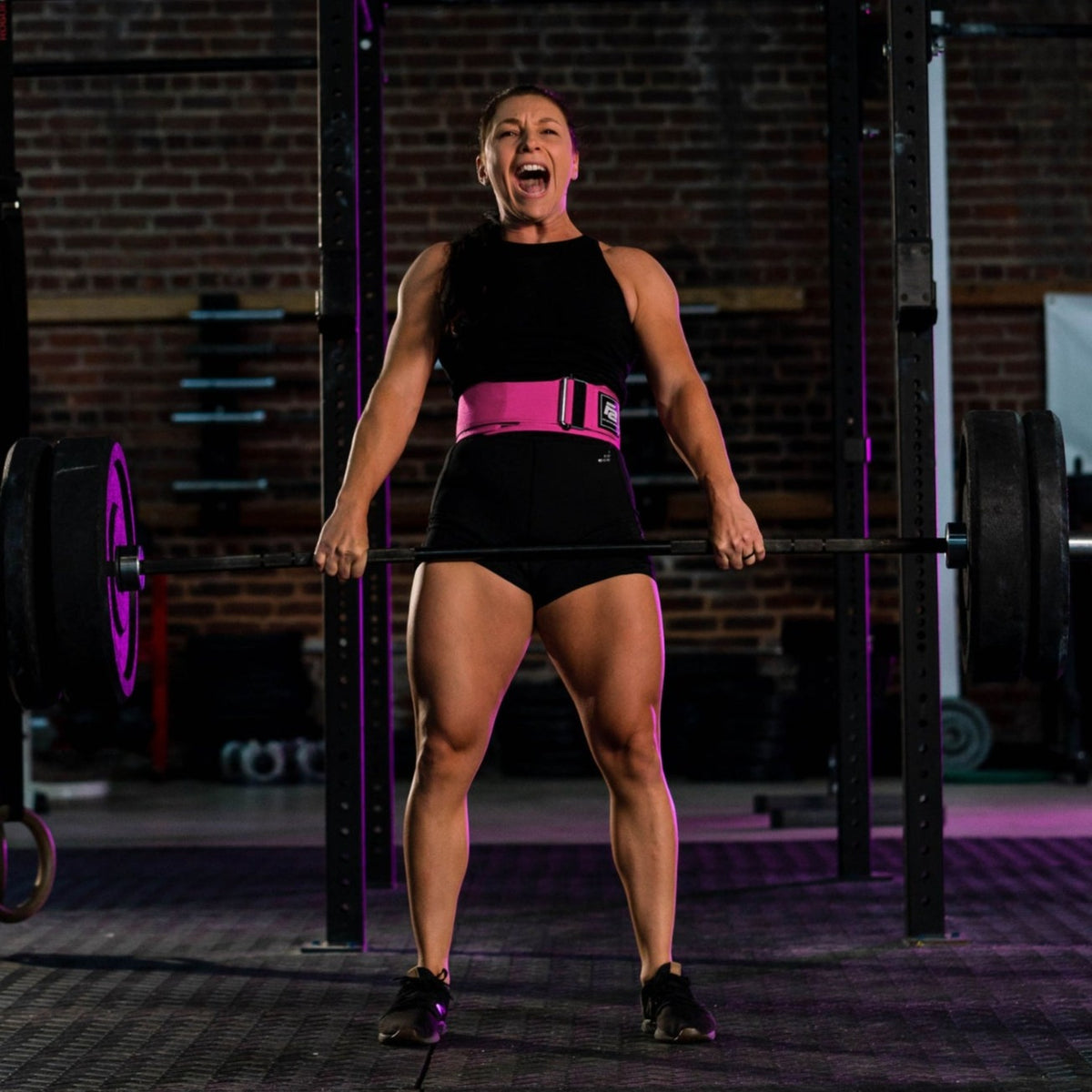 Quick Locking Easy Release Weight Lifting Belt - Pink – Fit Active Sports
